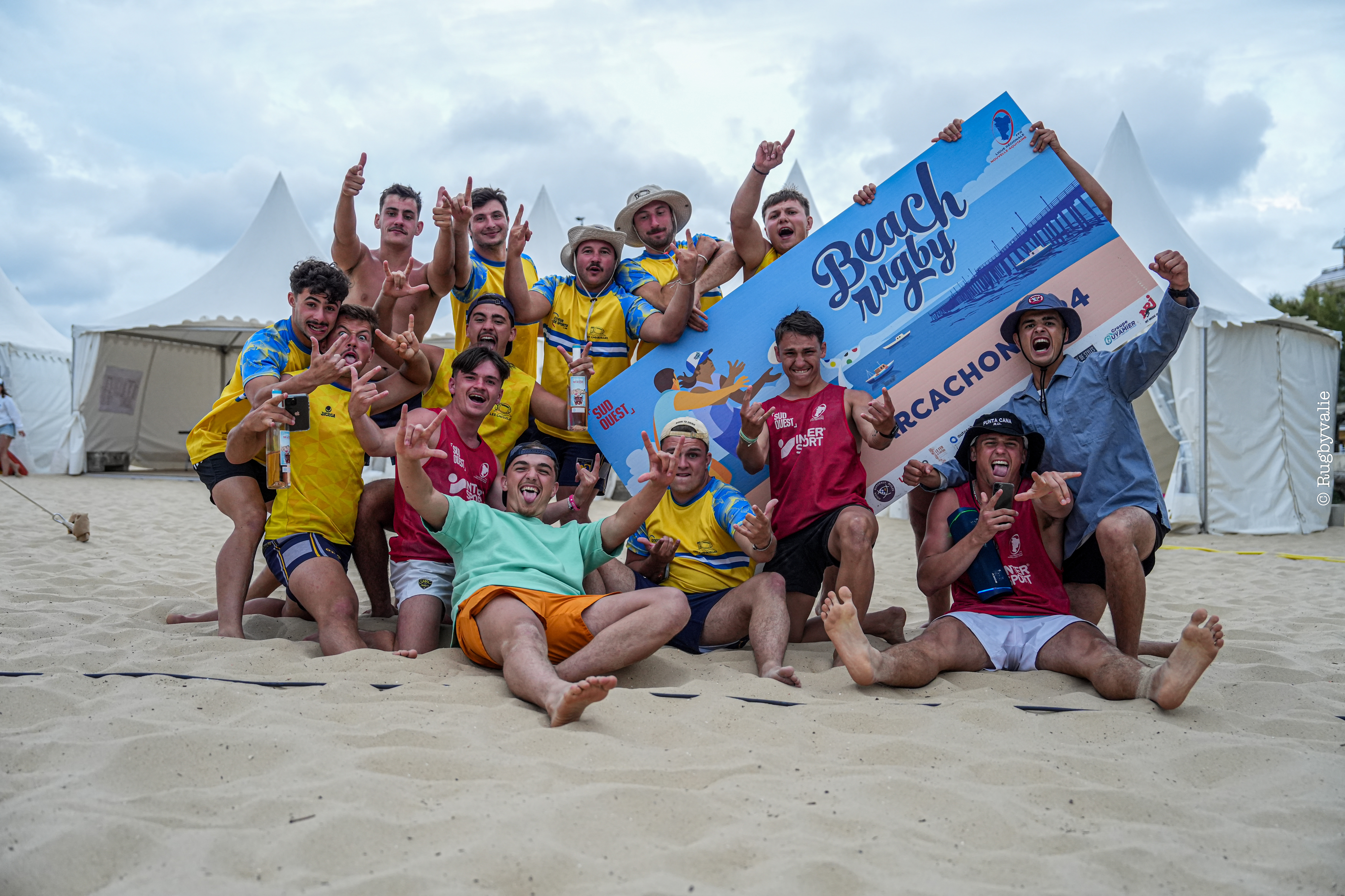 Beach Rugby 2024 : un week-end mémorable à Arcachon